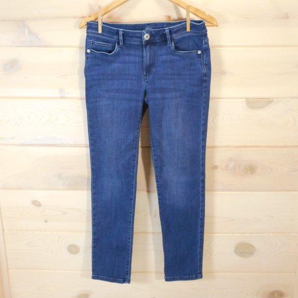 J. Jill | Jeans | J Jill Denim Womens Size 4 Authentic Fit Slim Ankle ...